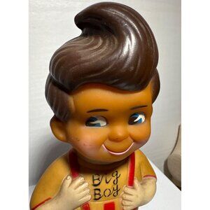 Big Boy | Toys | Big Boy Coin Bank Plastic 9 Tall Red Yellow Checkered ...